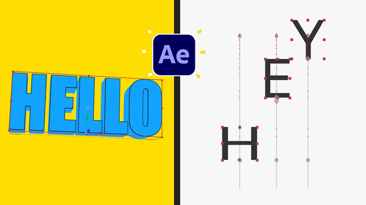 Creative 3 Motion Graphics Text Animations in After Effects Tutorials – CG Animation Tutorials ...