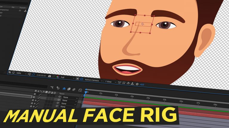 MANUAL FACE RIG – AFTER EFFECTS TUTORIAL – CG Animation Tutorials ...
