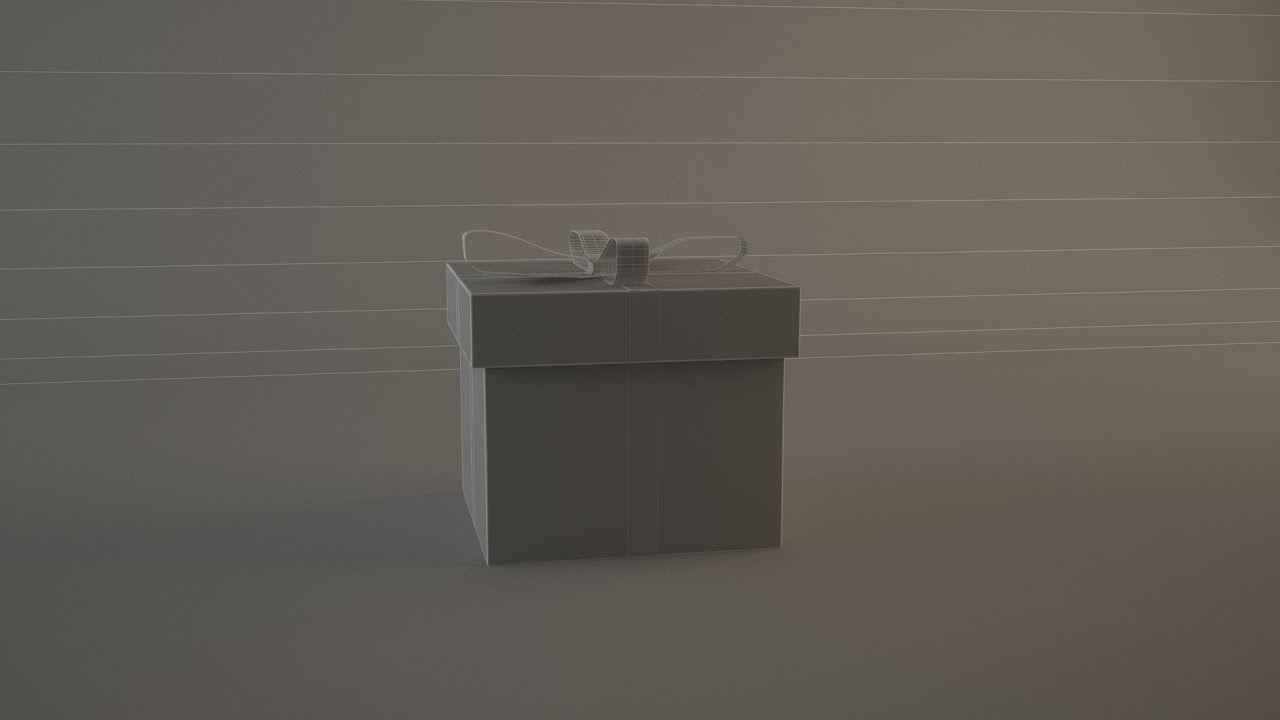 Gift Box Speed Modeling 3D Studio Max ( SpeedArt ) – CG Animation ...