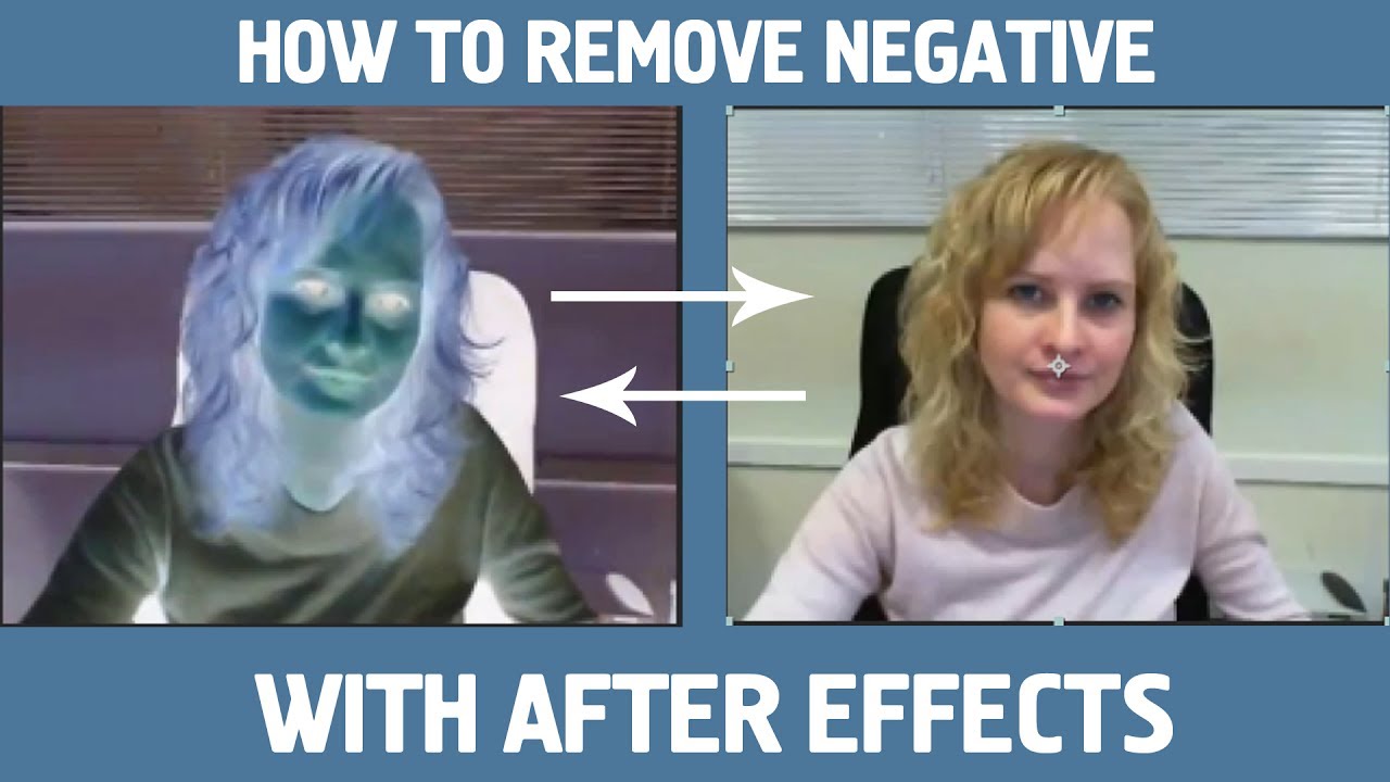 How To Remove Negative After Effects Tutorial – CG Animation Tutorials ...