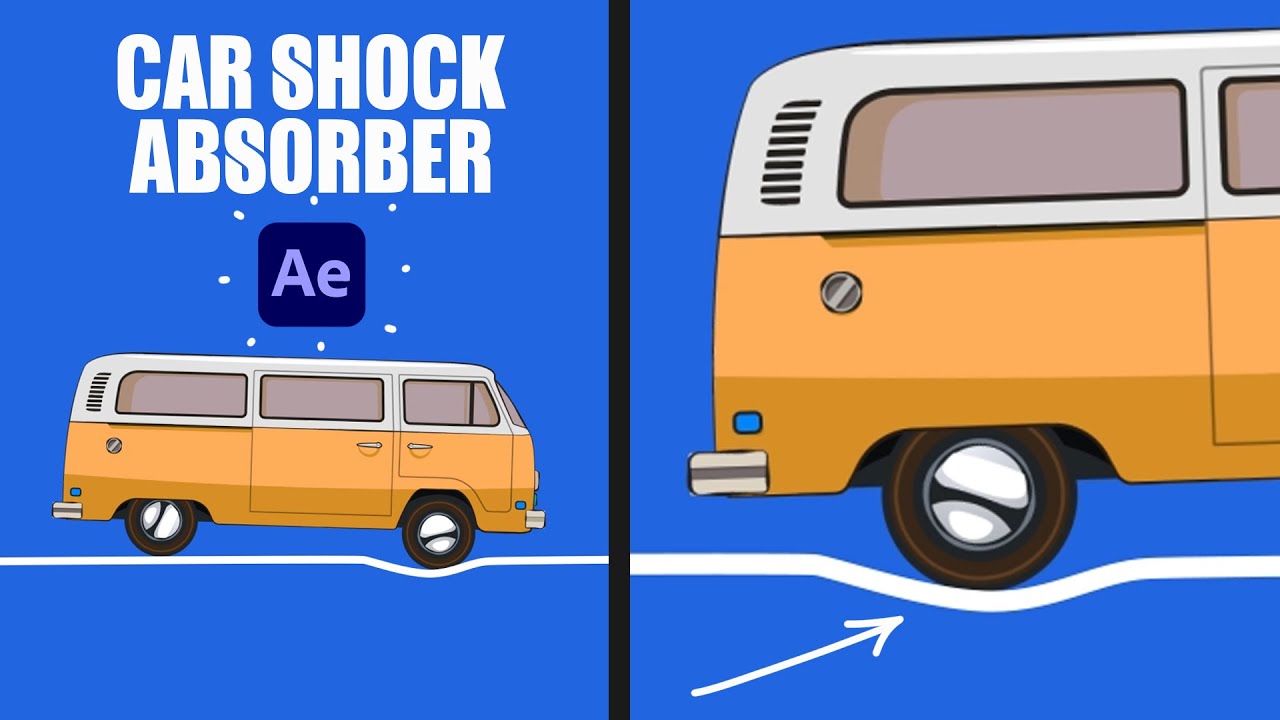 Car Shock Absorber Animation in After Effects Tutorial – CG Animation ...