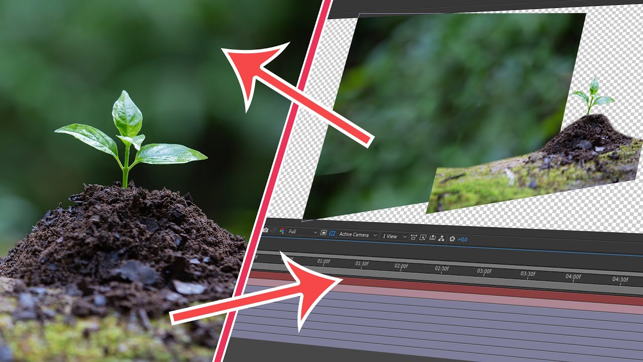Animated Still Photo in After Effects Tutorial – CG Animation Tutorials / VOLTAGETUTORIALS.COM