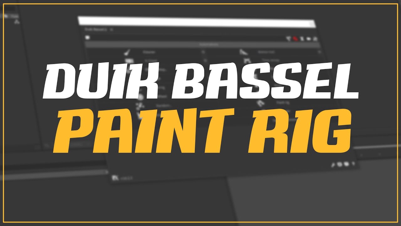 Duik Bassel Paint Rig – After Effects Tutorials – CG Animation ...