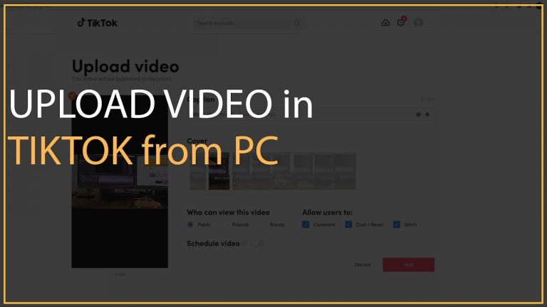 How to upload Video to TikTok from Your PC ( 2021 Updates ) – CG ...