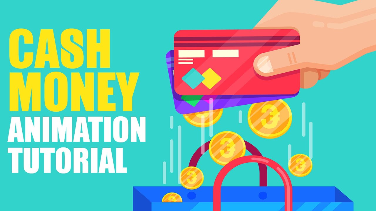 Cash Money Animation Tutorial in After Effects – CG Animation Tutorials / VOLTAGETUTORIALS.COM