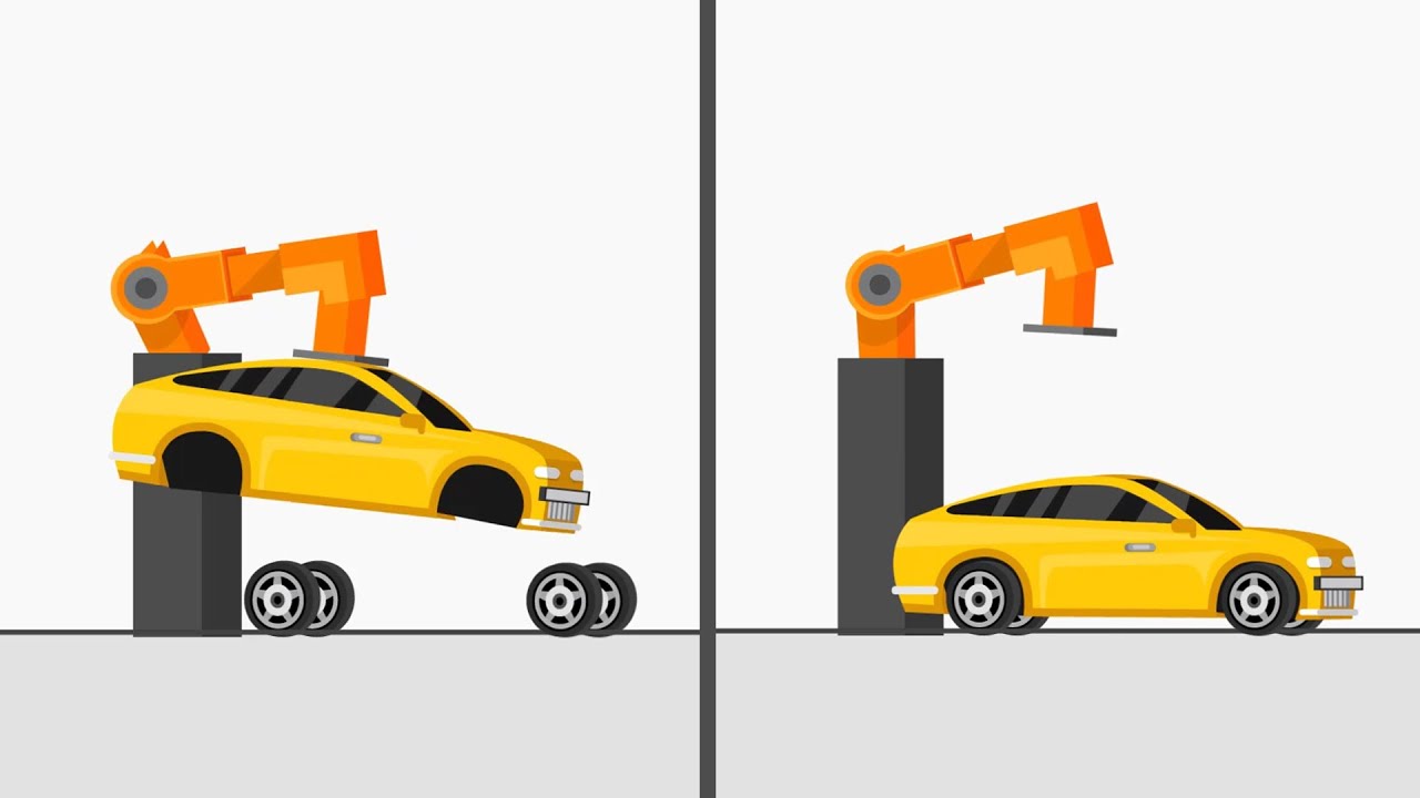 Car Factory Animation in After Effects Tutorials – CG Animation Tutorials / VOLTAGETUTORIALS.COM