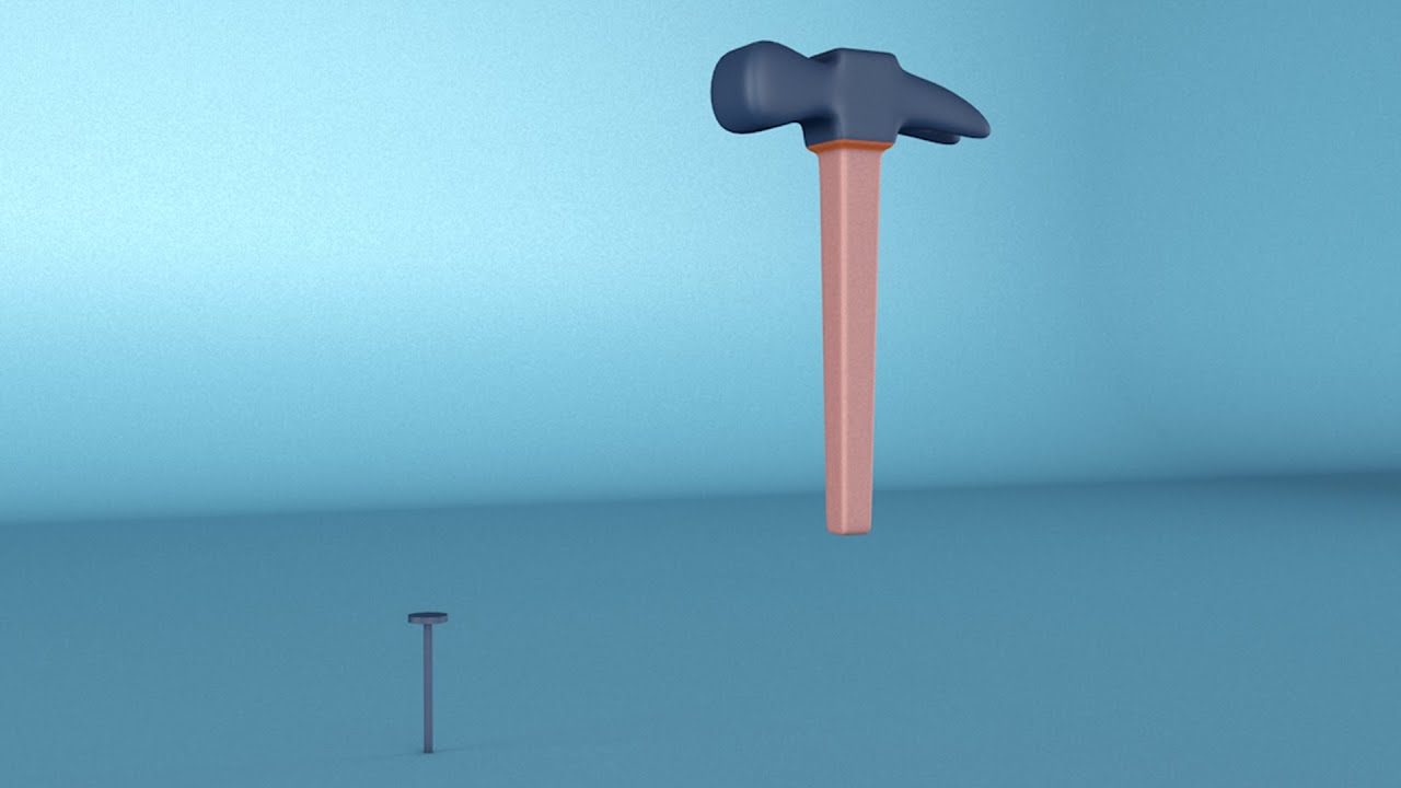 Cinema 4D – Create Your Firts Animation – Hammer Loop Animation Tutorial – CG Animation ...