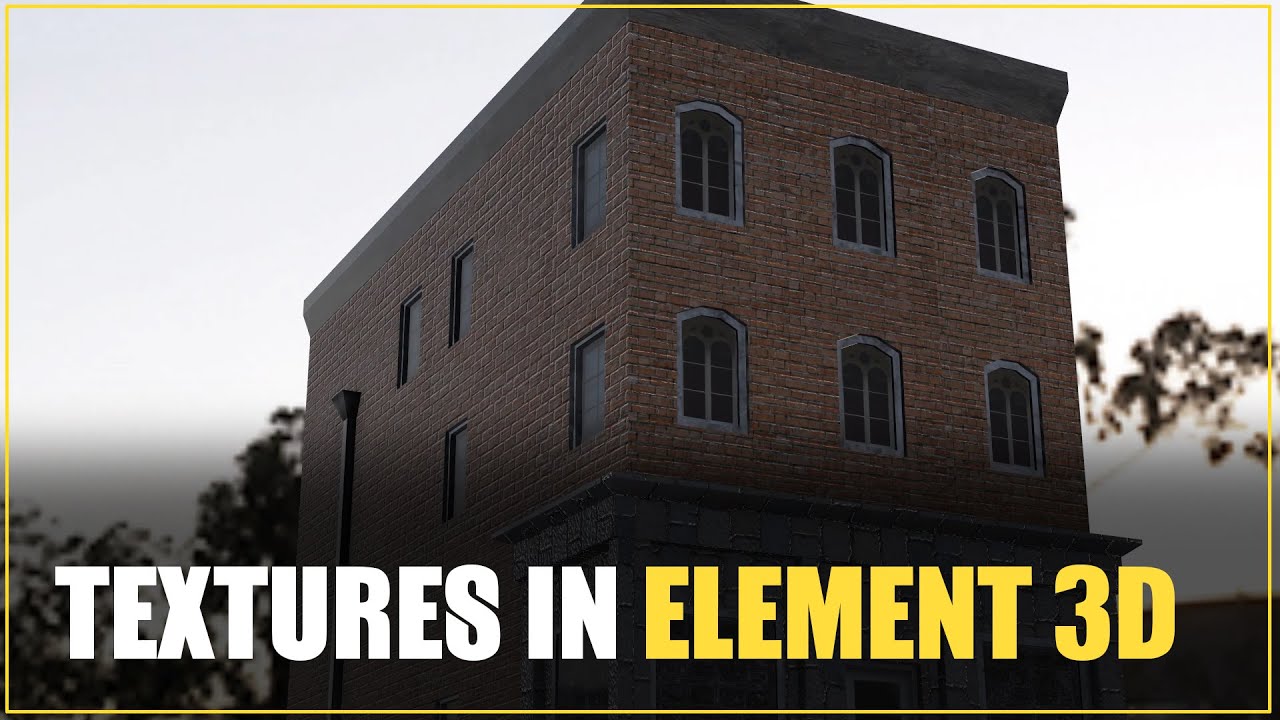 Textures in Element 3D – After Effects Tutorial – CG Animation ...
