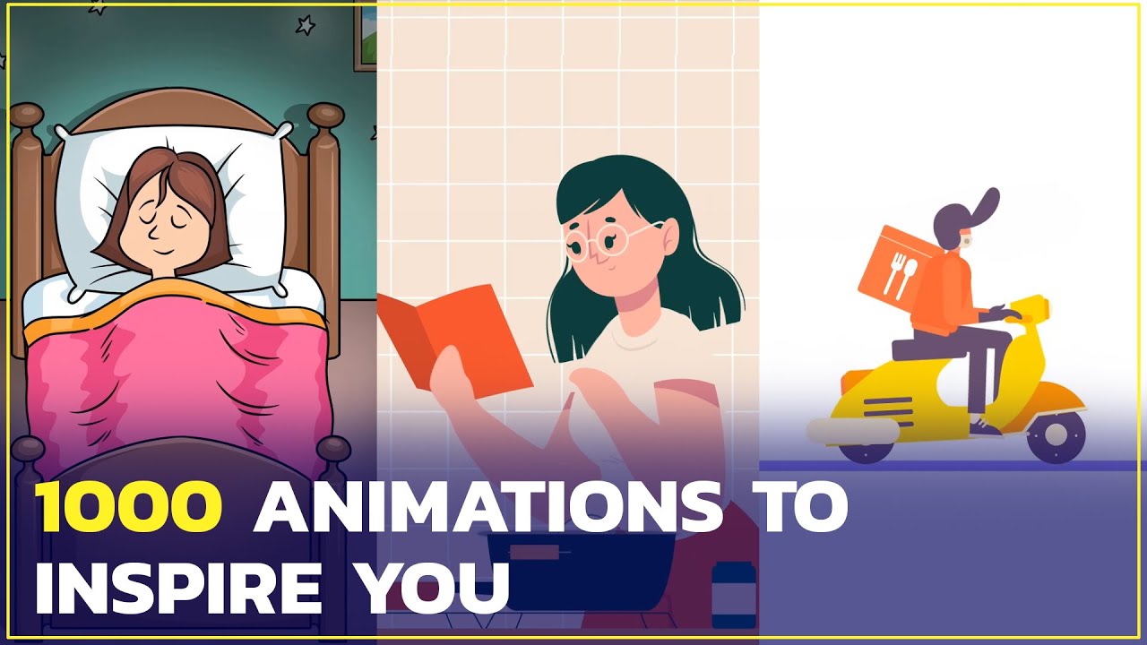 1000 ANIMATIONS TO INSPIRE YOU | Motion Design – Character Animation in After Effects – CG ...