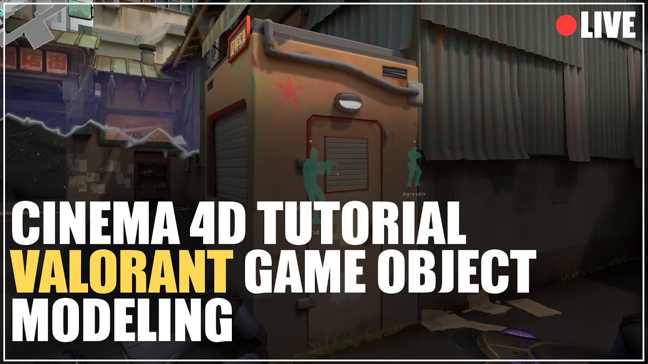 Cinema 4D Modeling Valorant Objects – CG Animation Tutorials ...
