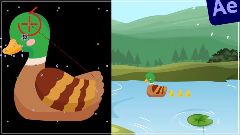 Duck Family Animation Tutorial in After Effects Tutorials – CG ...