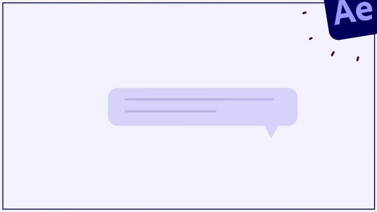 Motion Graphics Message Animation in After Effects Tutorials – CG ...