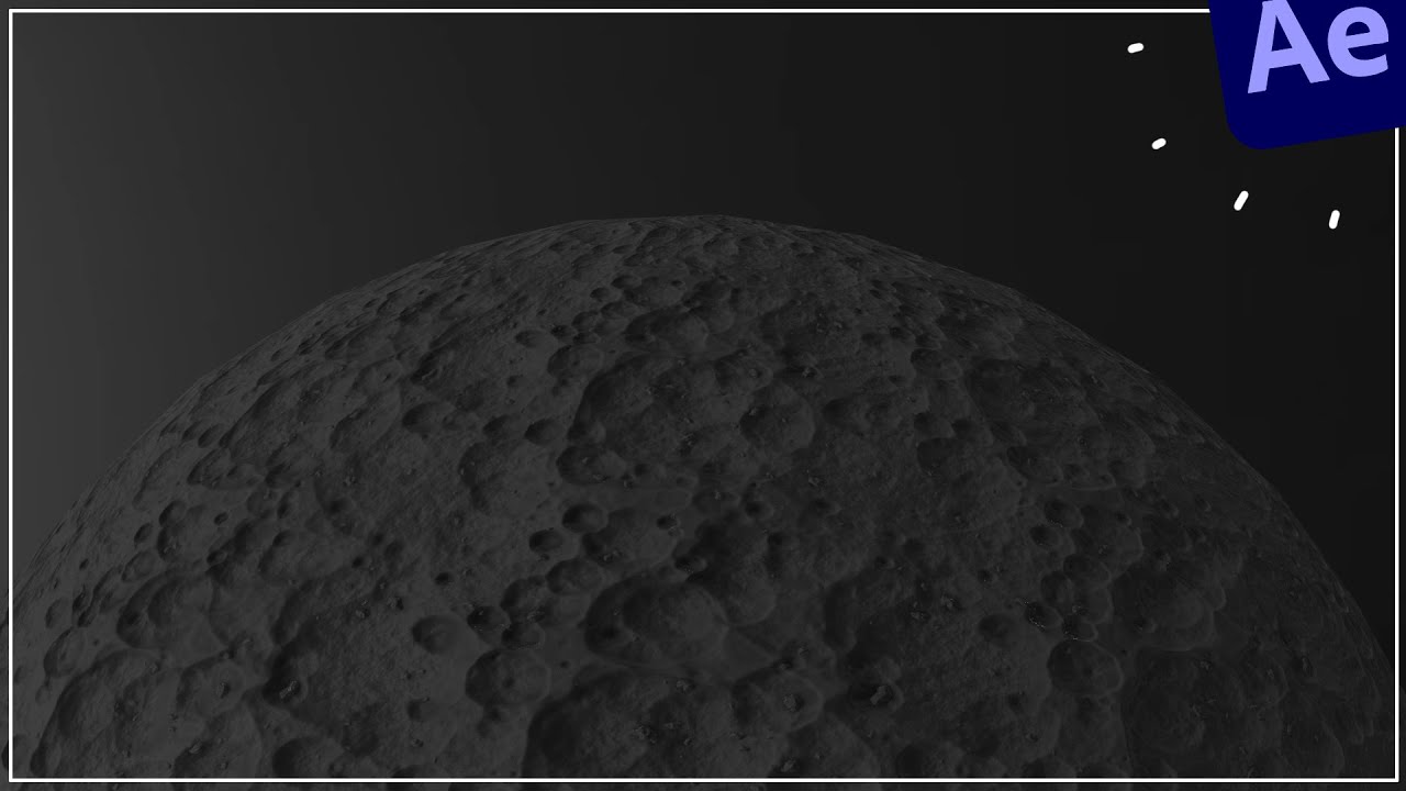Realistic Moon Animation in Element 3D | After Effects Tutorials – CG Animation Tutorials ...