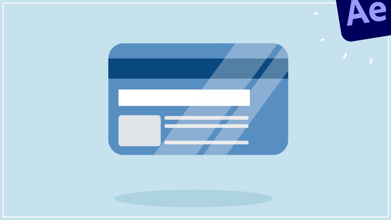 Bank Card Reflection Animation in After Effects Tutorials – CG ...