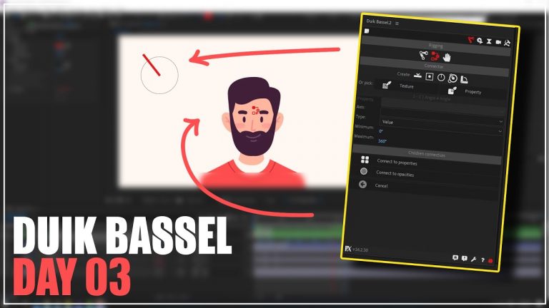 Duik Bassel – DAY:03 | Eyebrown Rigging with Controller | After Effects ...