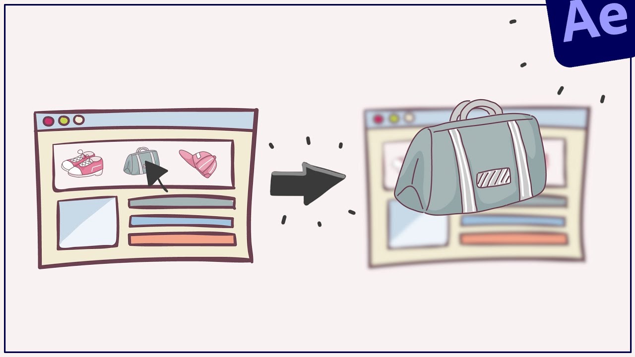E-Commerce Product Buy Animation in After Effects Tutorials – CG ...