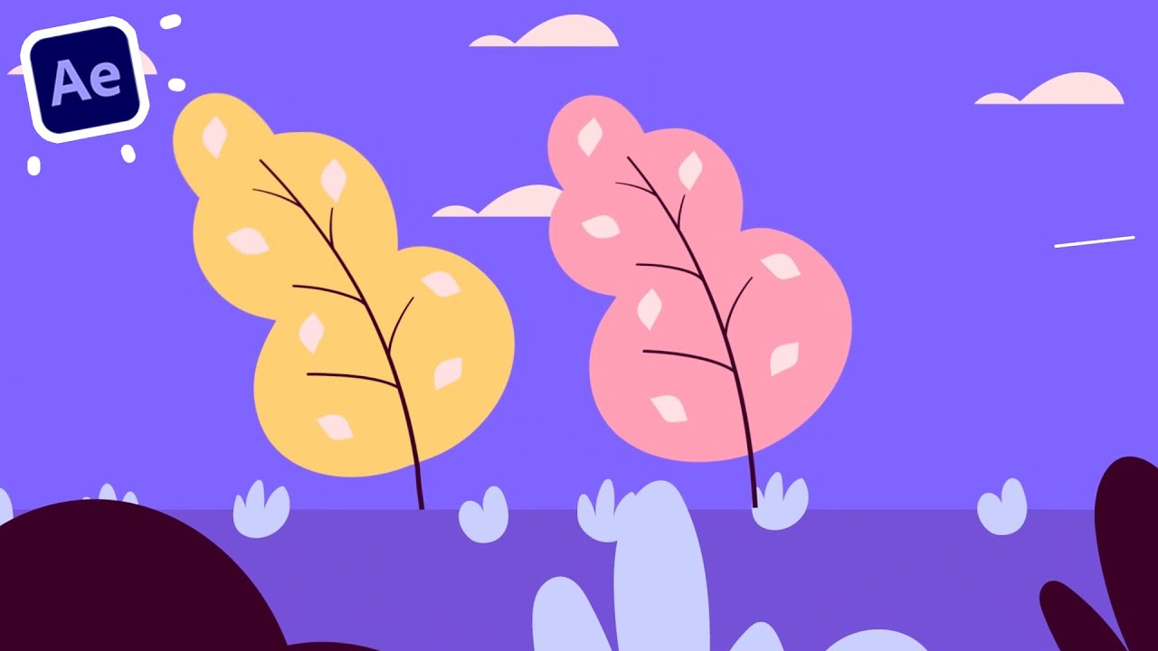 Tree Explainer Style Animation In After Effects Tutorials Cg Animation Tutorials