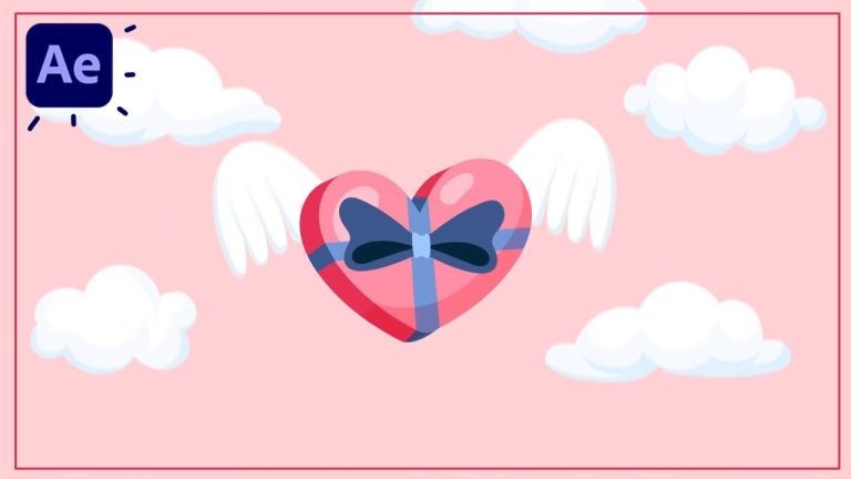 Flying Heart Animation in After Effects Tutorials – CG Animation ...