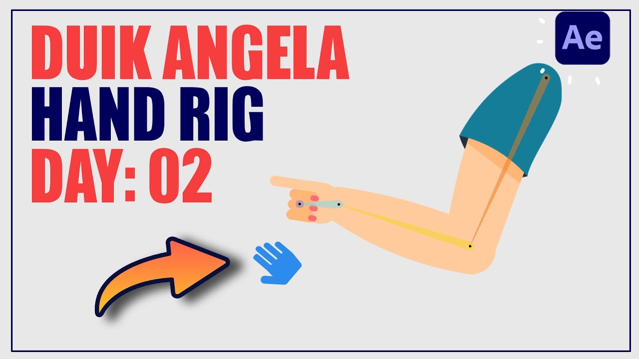 Duik Angela- DAY:02 | Hand Rigging | After Effects Tutorials – CG ...