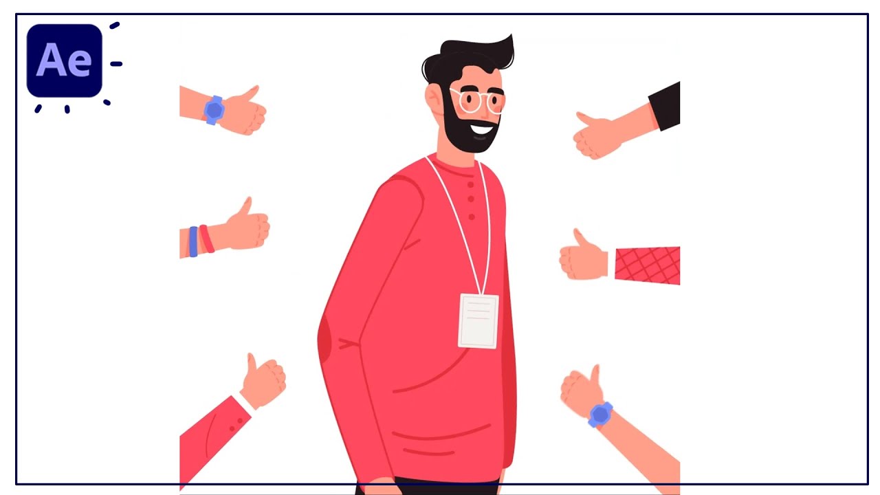 Best Office Worker Animation In After Effects Tutorials Cg Animation