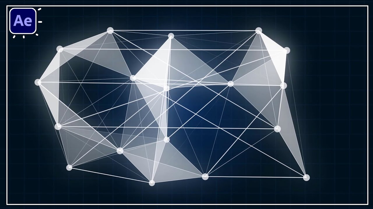 Connect Line Dots Plexus in After Effects – CG Animation Tutorials / VOLTAGETUTORIALS.COM
