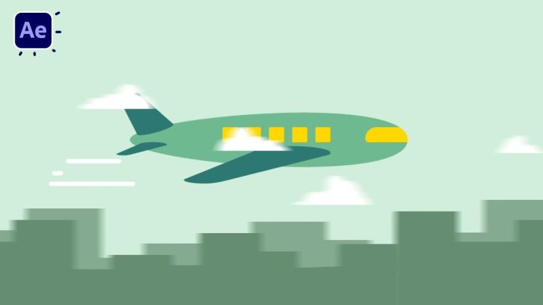 Airplane Flying Animation in After Effects Tutorials – CG Animation ...