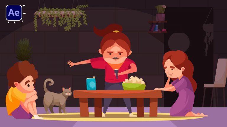 Full 2D Character Animation in After Effects | Duik Angela Tutorials ...