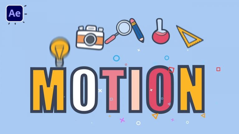 Motion Elements Falling Text Animation in After Effects Tutorials – CG ...