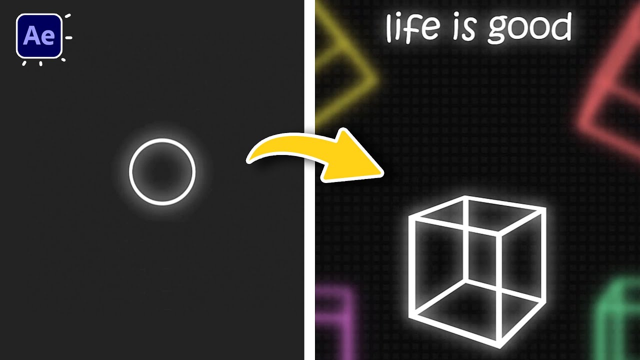 How to Create a Black and White Motion Graphic Video in After Effects Tutorals – CG Animation ...