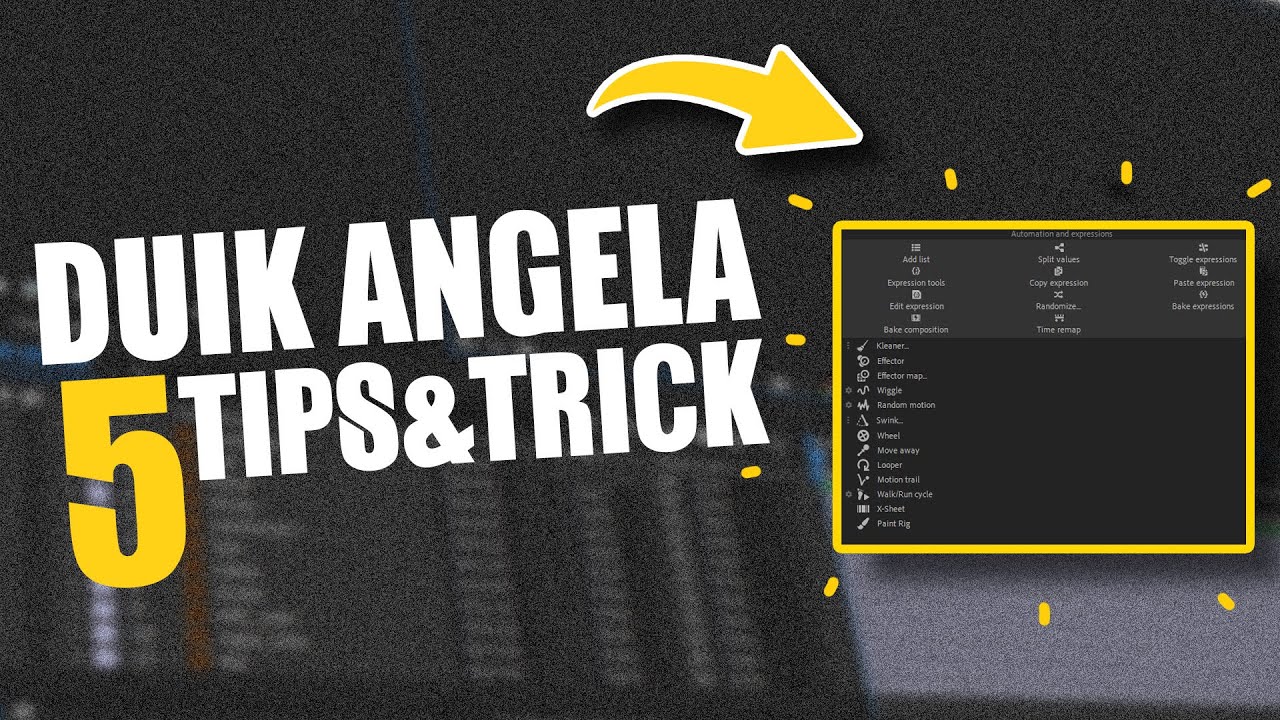 Duik Angela Tutorials – CG Animation Tutorials / VOLTAGETUTORIALS.COM