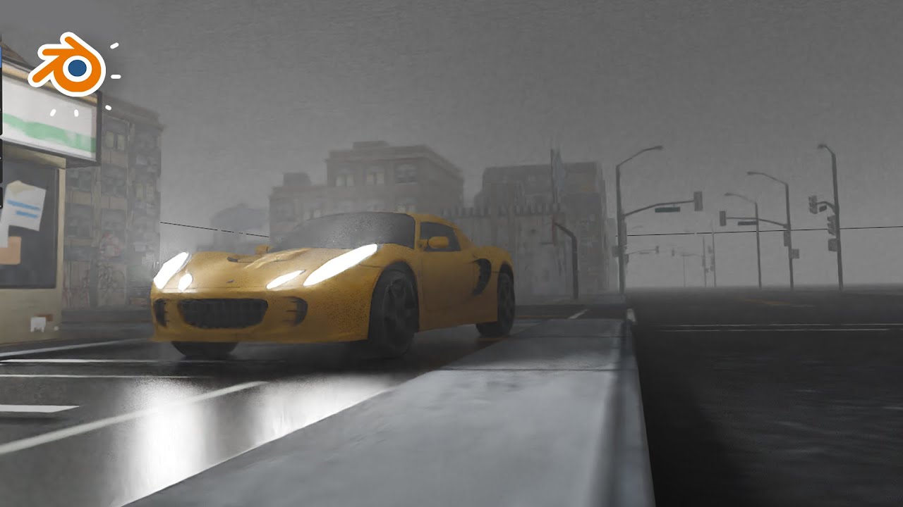 Cinematic Fog Scene in Blender Tutorial for Beginners – CG Animation Tutorials ...