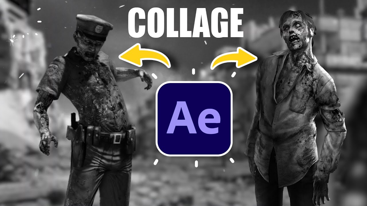 Collage Animation Tutorial in After Effects #05 – CG Animation Tutorials / VOLTAGETUTORIALS.COM