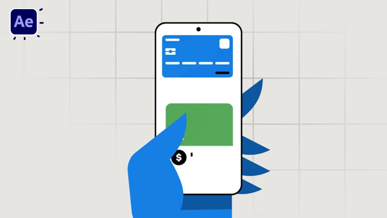 2D Explainer Hand Swipe Mobile Animation in After Effects Tutorial – CG ...