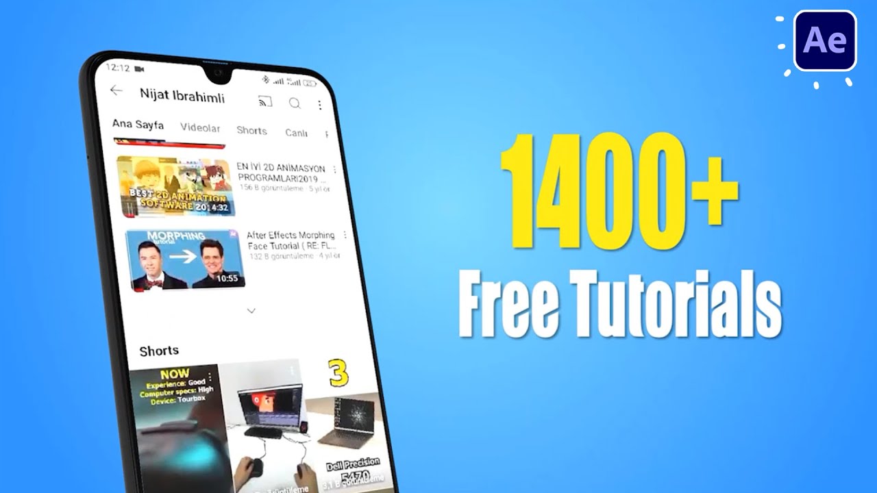 3d Mobile Promo Animation In After Effects Tutorials Cg Animation Tutorials Voltagetutorialscom