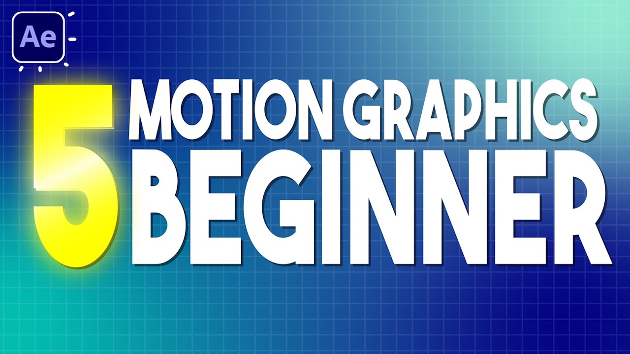 5 Motion Graphics for BEGINNERS | After Effects Tutorials – CG ...