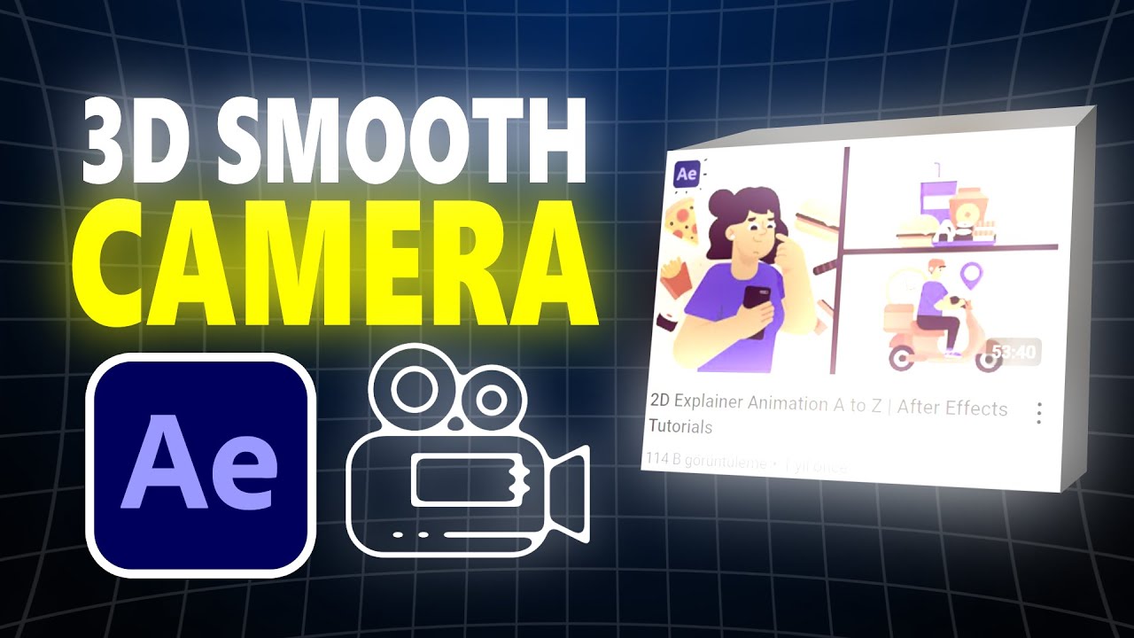 Smooth 3D Camera Movements in After Effects Tutorials – CG Animation Tutorials ...