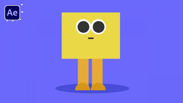 2D Flat Character Animation in After Effects Tutorials – CG Animation ...
