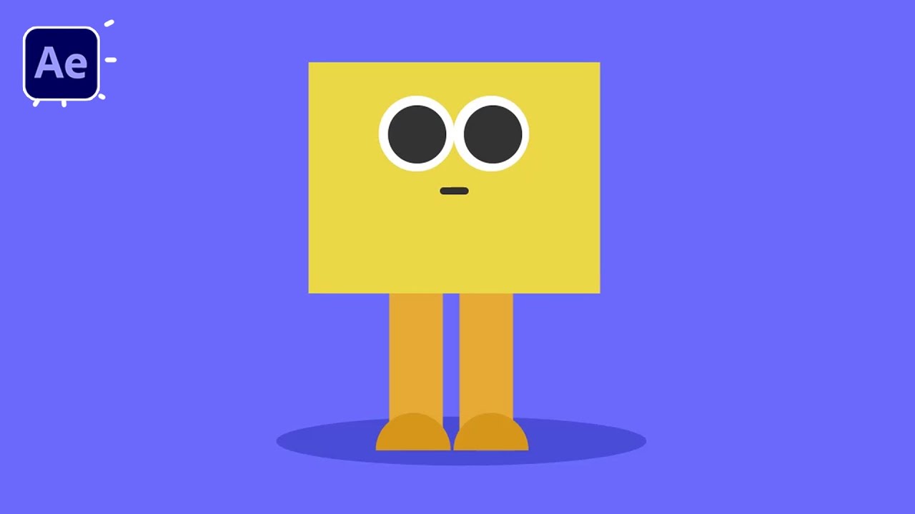 2D Flat Character Animation in After Effects Tutorials – CG Animation ...