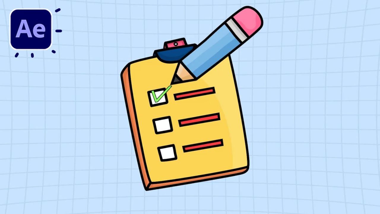 Animated To Do List in After Effects Tutorials – CG Animation Tutorials ...
