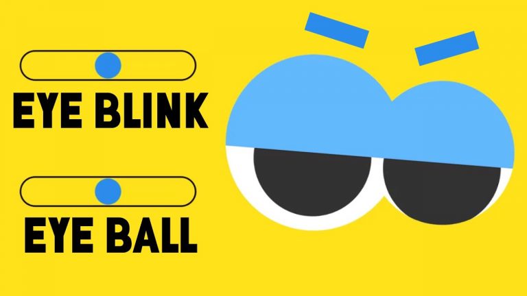 Eye Blink Rigging | Animation With DUIK ANGELA in After Effects ...