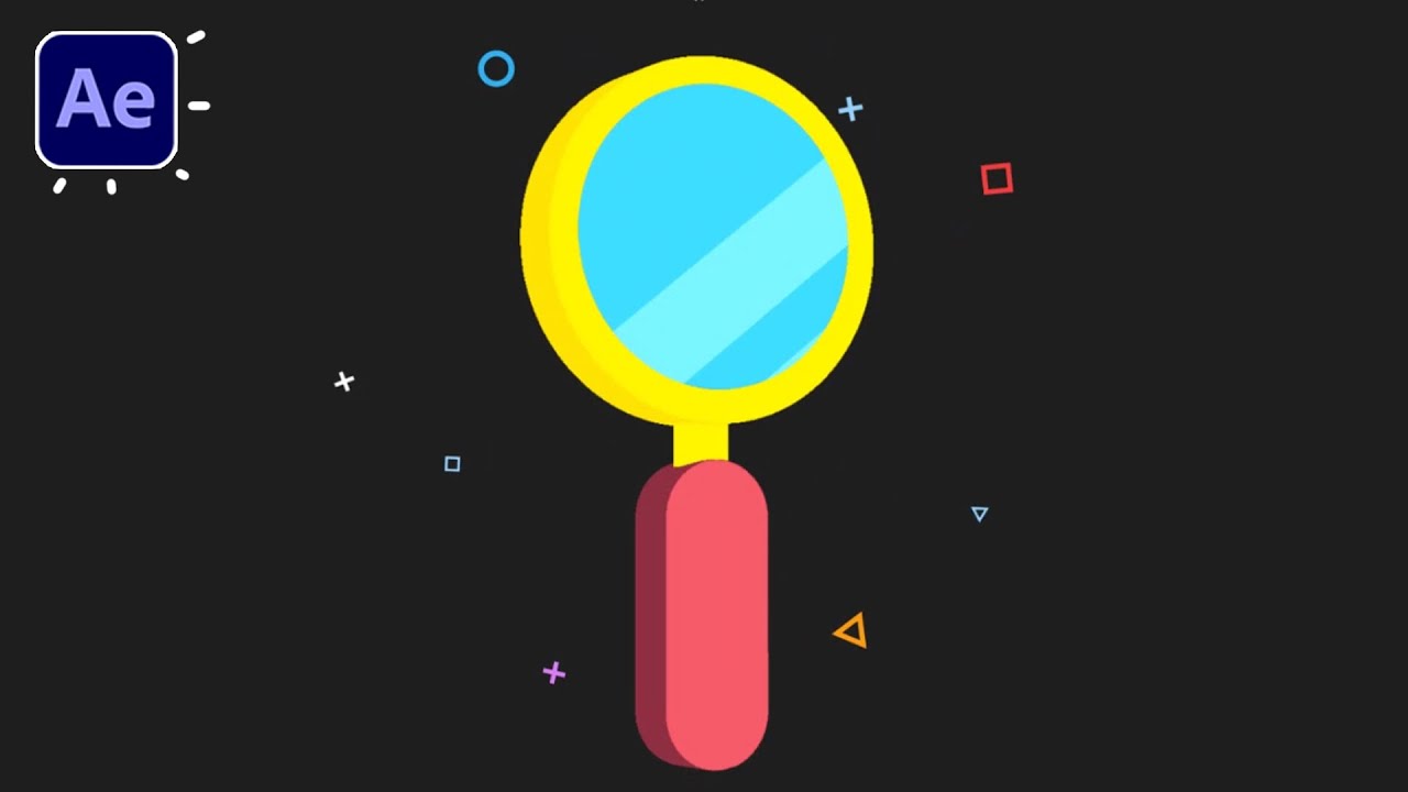 Flat 3D Magnify Animation in After Effects Tutorials – CG Animation Tutorials / VOLTAGETUTORIALS.COM