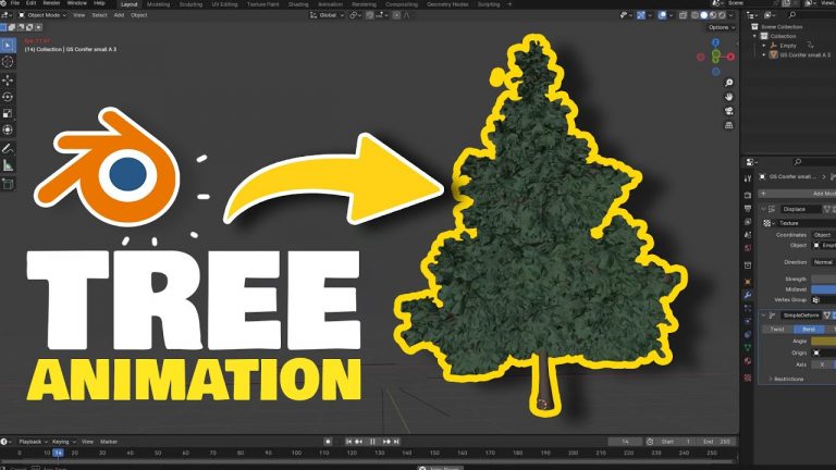 Tree Animation in Blender Tutorials – CG Animation Tutorials ...