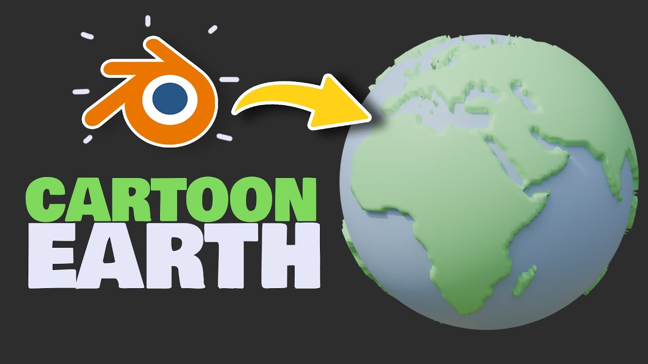 Create Earth in Blender Tutorials – CG Animation Tutorials / VOLTAGETUTORIALS.COM