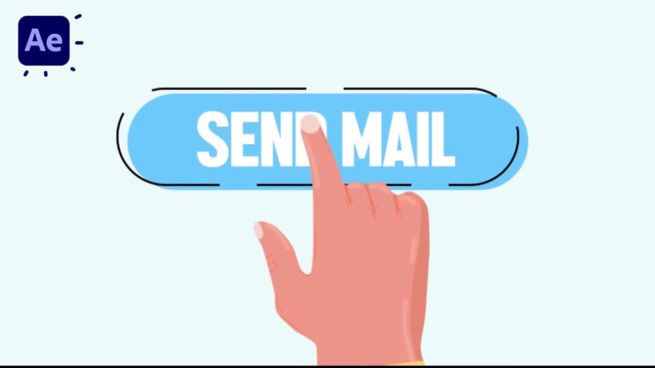 Motion Graphics Send Button Animation in After Effects Tutorials – CG Animation Tutorials ...