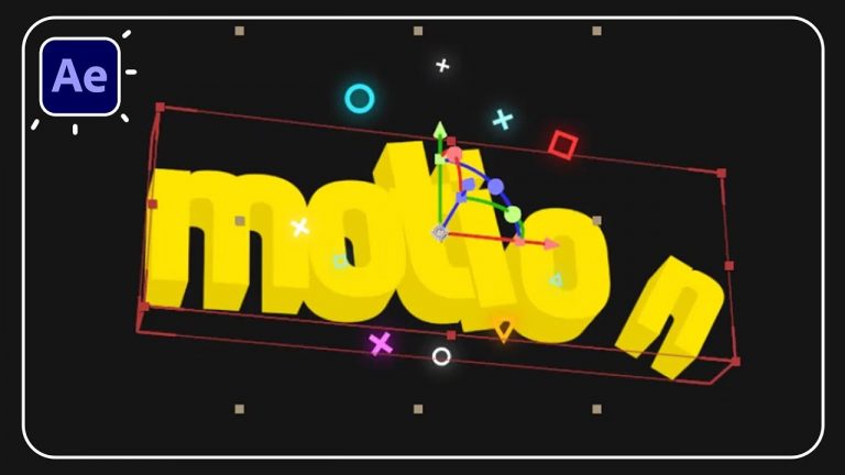 Cool 3D Text Animation in After Effects Tutorials – CG Animation ...