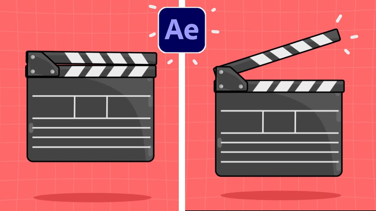Movie Clapper Animation in After Effects Tutorials – CG Animation Tutorials / VOLTAGETUTORIALS.COM