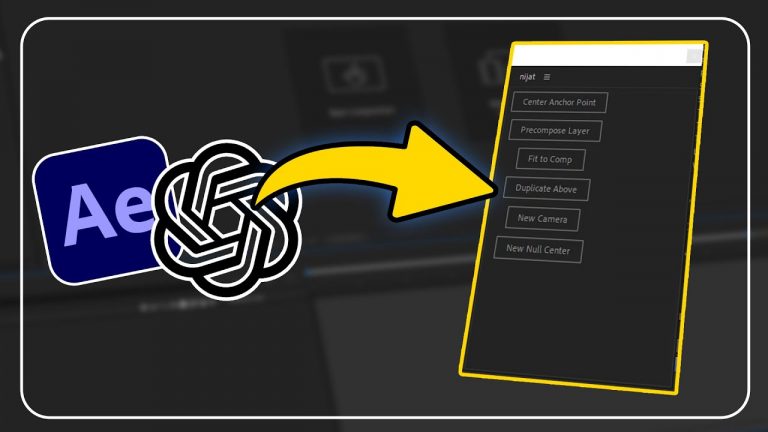 I Asked ChatGPT to Build an After Effects Script Tutorials – CG Animation Tutorials ...